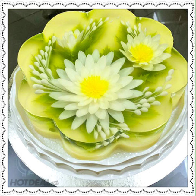 Bánh Rau Câu 3D Kích Thước 20x7cm Tùy Chọn Hơn 40 Mẫu Tại Roco Chome