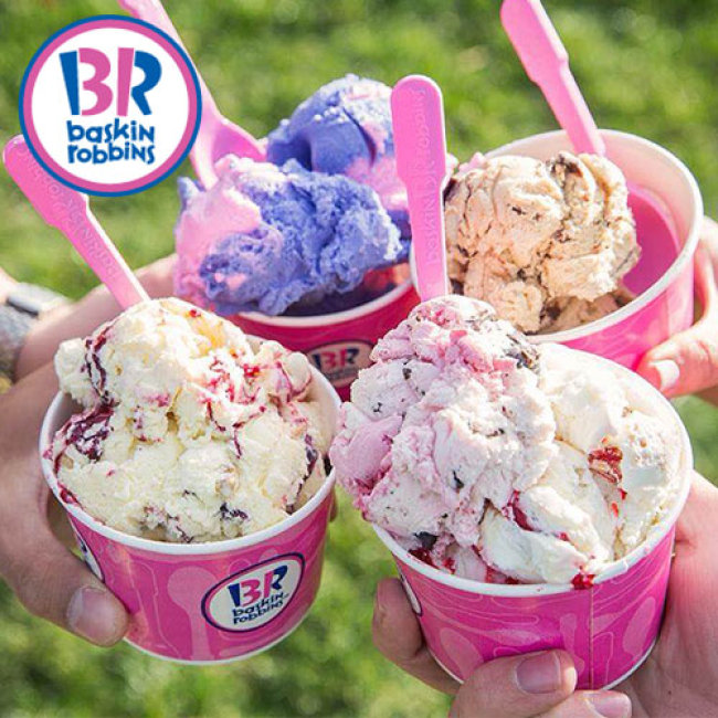 Baskin Robins - Khuyến Mãi Sock Cho Big Size 500 ml Kem 31 Hương Vị Nổi ...