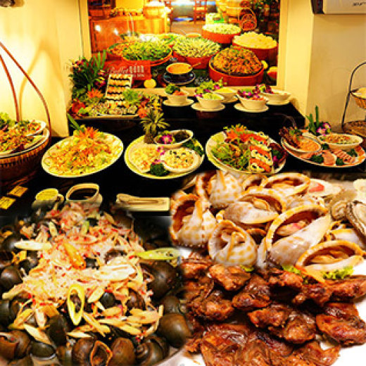 Buffet Gánh Tối - Khách Sạn Bông Sen