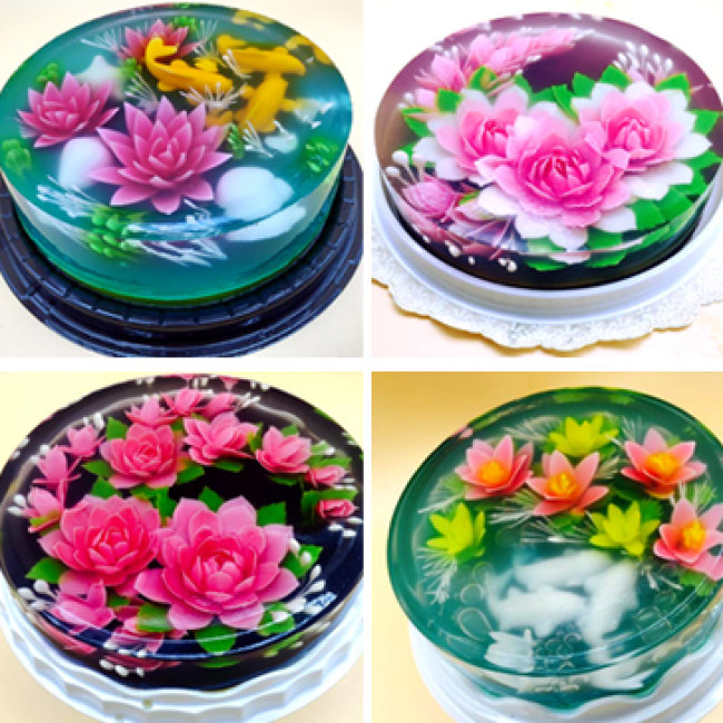 Bánh Thạch Rau Câu 3D Tại Tiệm Bánh Thạch Rau Câu 3D Hà Nội Hà Nội