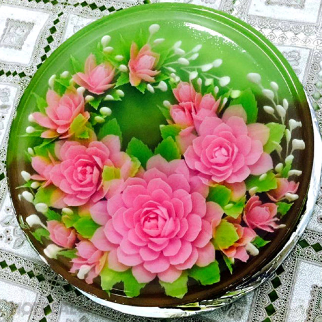 Bánh Thạch Rau Câu 3D Tại Tiệm Bánh Thạch Rau Câu 3D Hà Nội Hà Nội