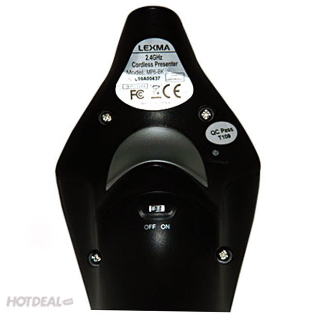 Thiết Bị Trình Chiếu Lexma Cordless Presenter MP6