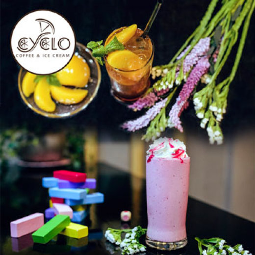 Trải Nghiệm Toàn Menu Thức Uống Đặc Sắc - Cyclo Coffee & Ice Cream
