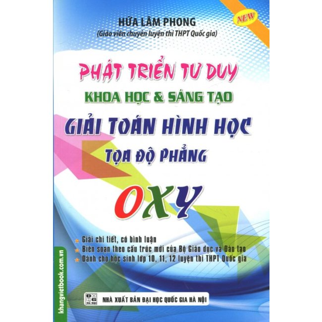 Phát Triển Tư Duy Khoa Học & Sáng Tạo - Giải Toán Hình Học Tọa Độ Phẳng OXY