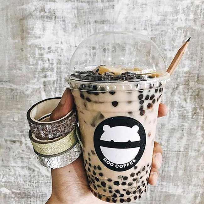 Hệ Thống 3 CN Boo Coffee - Combo Tự Chọn Trà Sữa Size Lớn + Topping