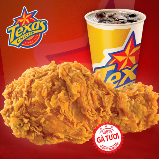 DEAL HOT: Gà Rán Texas Chicken Combo Giá Cực Sốc - SL Có Hạn!