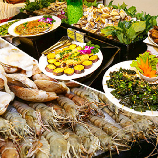 Buffet Gánh 3 Miền Buổi Trưa Tại Nhà Hàng Khách Sạn Bông Sen