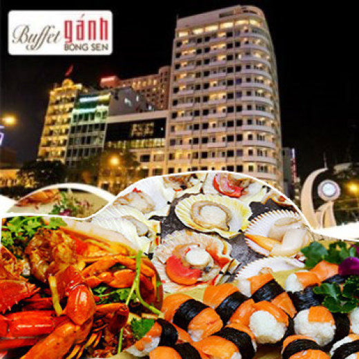 Buffet Gánh 3 Miền Buổi Tối Tại Lầu 5 Khách Sạn Palace