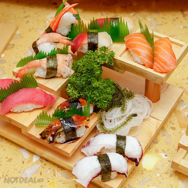 BUFFET TỐI SASHIMI, SUSHI & LẨU NHẬT TẠI NHÀ HÀNG TOKYO SUSHI
