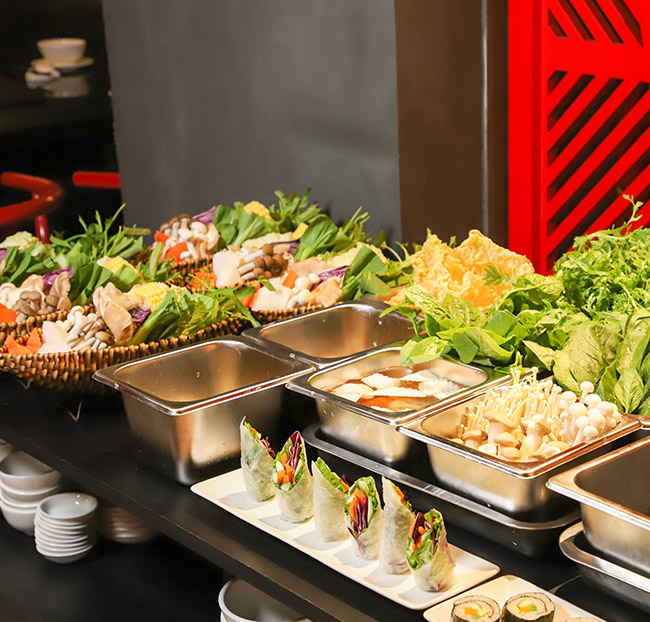 Lẩu Buffet Chay HongKong Buổi Tối