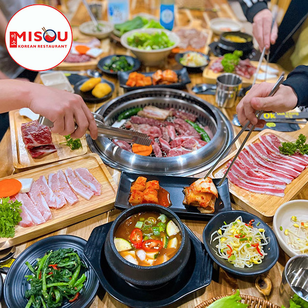 Misou - Buffet Lẩu Nướng Thượng Hạng Tặng Nước Uống