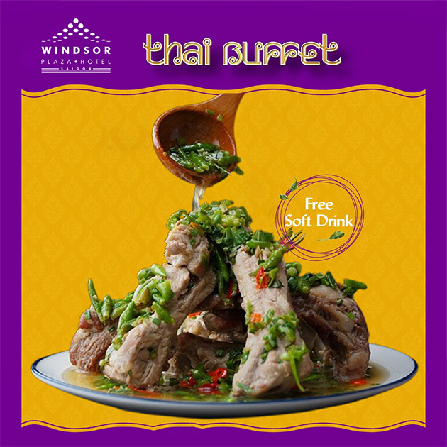 Windsor - Buffet Thái Đẳng Cấp Hơn 100 Món Từ T2- T5