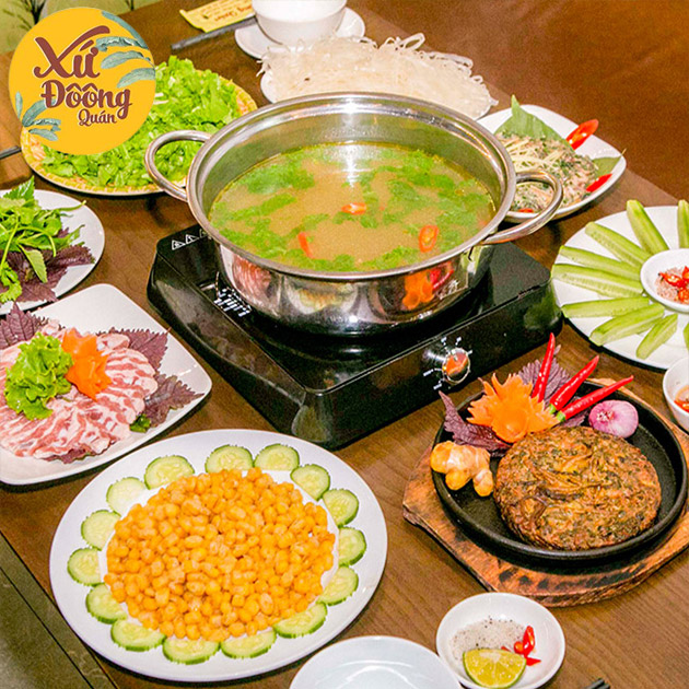 Xứ Đôông Quán - Set Lẩu Rươi Dành Cho 4-6 Người
