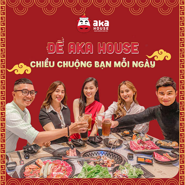 Aka House - Buffet Nướng Nhật Bản 4 Chi Nhánh