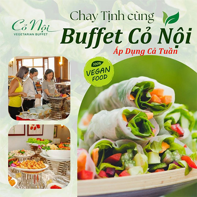 Mua Deal Buffet Chay Thơm Ngon Giá Tốt
