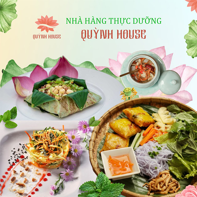 Quỳnh House - Set Menu Chay Thực Dưỡng Đặc Sắc Cho 2 Người