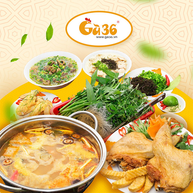 Gà 36 - Set Ăn 2 Suất Gà Trọn Gói Siêu Hấp Dẫn