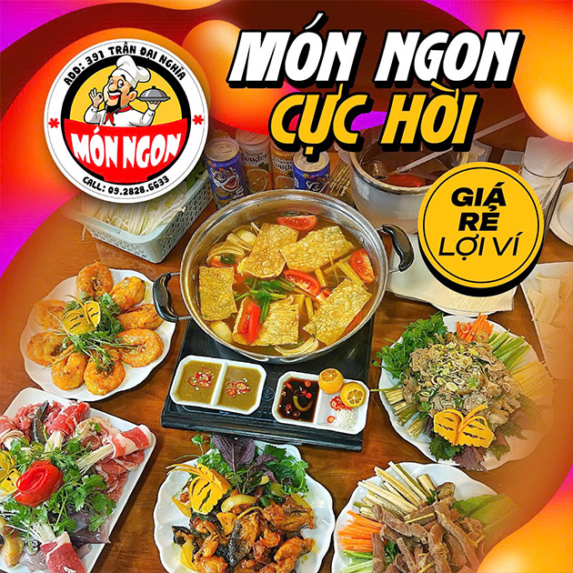 Món Ngon Quán - Voucher Giảm Giá Áp Dụng Toàn Menu