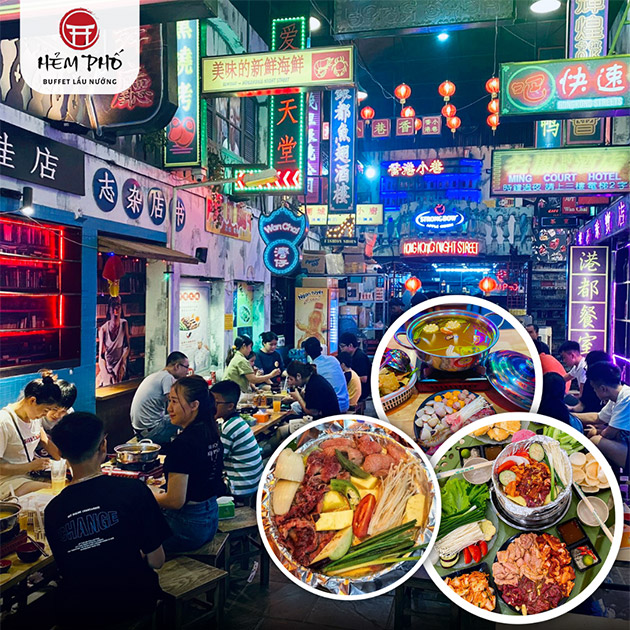 Hẻm Phố - Buffet Nướng Hoặc Lẩu Thơm Ngon