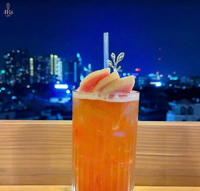 4Bs Rooftop - Trà Trái Cây Tự Chọn + Chill Cùng Nhạc Acoustic