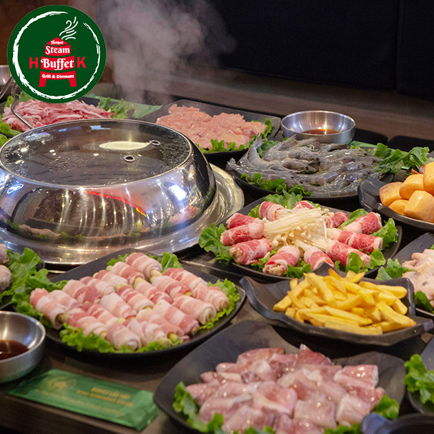Hongkong Hotpot Steam - Buffet Hấp Dimsum - Hải Sản Cao Cấp
