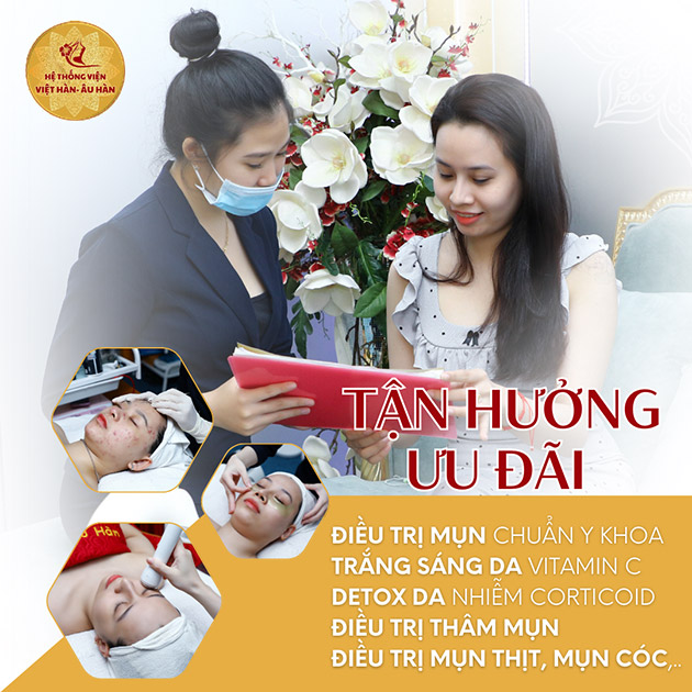 Viện Việt Hàn - Trị Mụn/ Thâm/ Nốt Ruồi/ Chạy C/ Detox Da