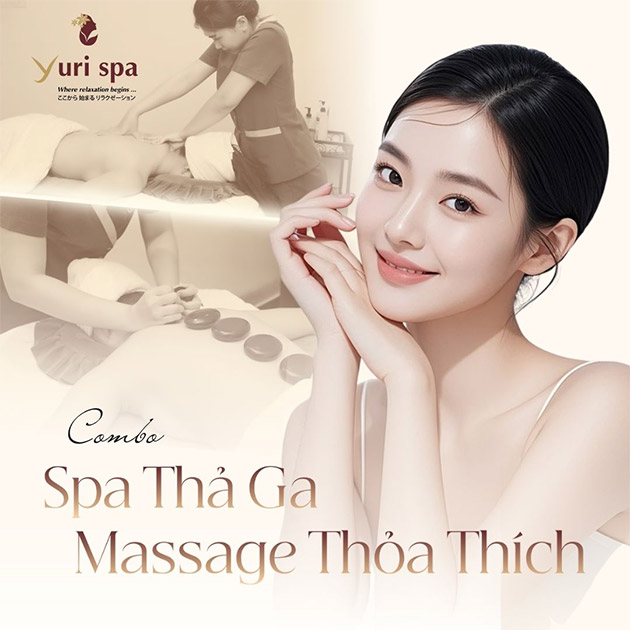 Yuri Spa - Massage Body Cao Cấp Với 9 Gói Trị Liệu 90'