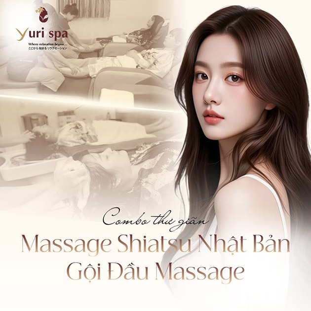 Yuri Spa - Bấm Huyệt Shiatsu + Massage Body, Foot/ Gội Đầu