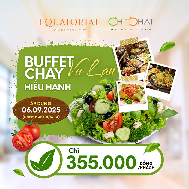 Equatorial - Buffet Chay Lễ Vu Lan
