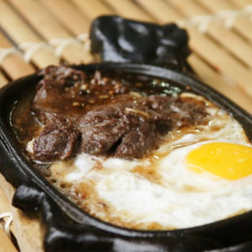 Chảo Gang Ốp La, Làm Bò Bít Tết