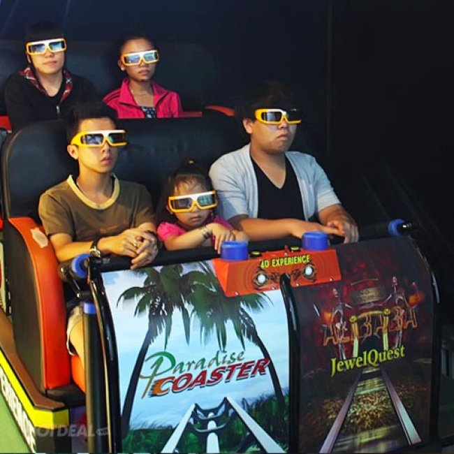 Combo 02 Vé Xem Phim 4D World Rider