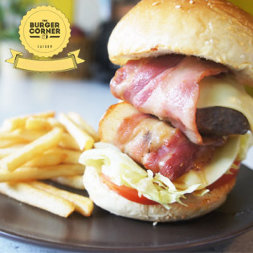 The Burger Corner 100% Nướng Tại Chỗ - Hương Vị Nóng Sốt, Tuyệt Hảo