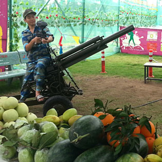 Bắn Trái Cây Và Câu Cá Tại Khu Du Lịch The BCR