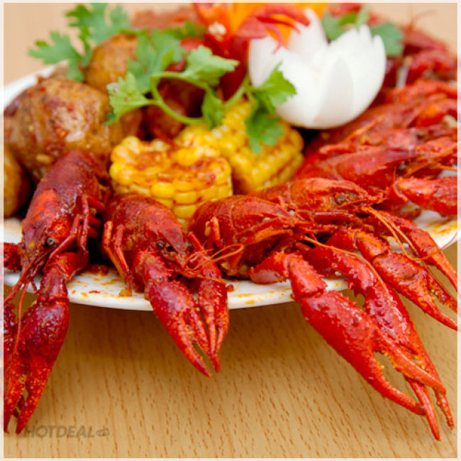 Combo Tôm Hùm Đất Crawfish Kiểu Mỹ 650g Cho 2 - 3 Người – Mua Mang Về
