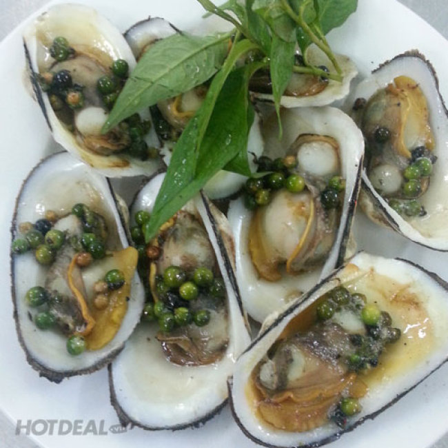 Combo Cháo Ếch + Sò Dẹo Nướng Tiêu Xanh Quán Ăn Tôm & Tép