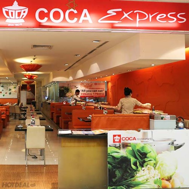 Buffet Lẩu Băng Chuyền Nhà Hàng Coca Suki