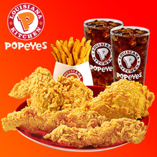 Hệ Thống Gà Rán Popeyes - Vị Ngon Lừng Danh Thế Giới