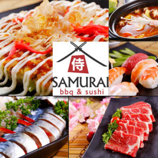 Buffet BBQ&Sushi Nướng-Lẩu NH Samurai - Times City -A/d cuối tuần Hà Nội