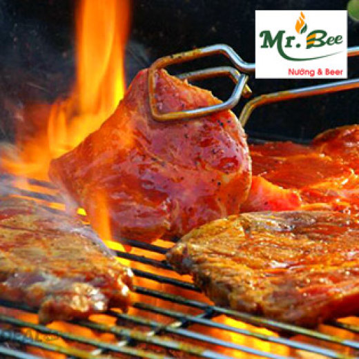 Combo 05 Món Nướng Hảo Hạng + 02 Ly Pepsi Tại Nhà Hàng Mr Bee