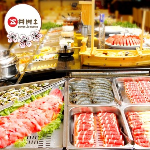 Khám Phá Thế Giới Ẩm Thực Nhật Bản - Buffet NH Sami Hà Nội