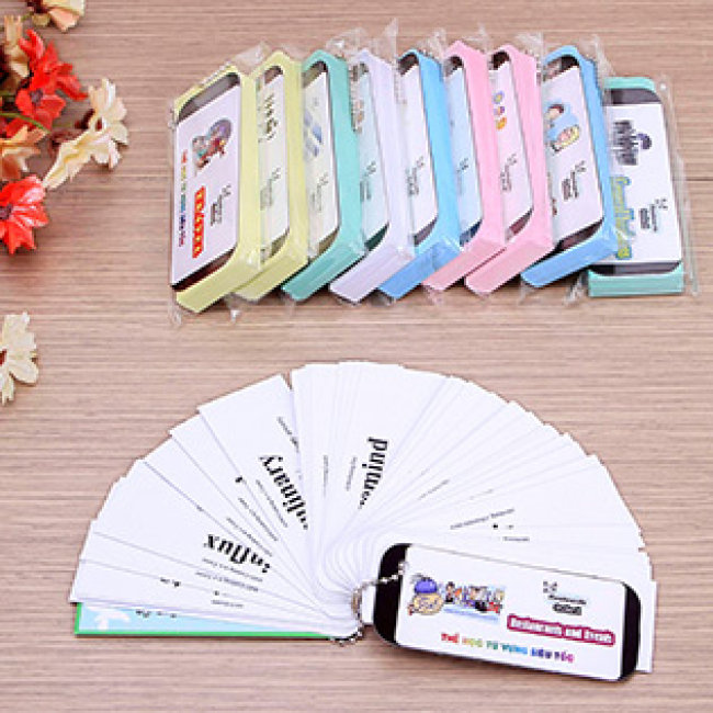 Bộ Flash Card Học 600 Từ Vựng Tiếng Anh Toeic Siêu Tốc Tại Nhà Hà Nội