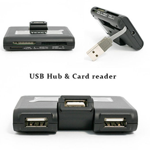 Đầu Đọc Thẻ Và HUB USB Texet SP-480
