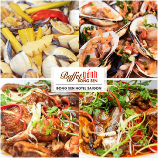 Buffet Gánh - Món Ăn Đặc Sắc 3 Miền (Buổi Trưa) - CN Khách Sạn Bông Sen