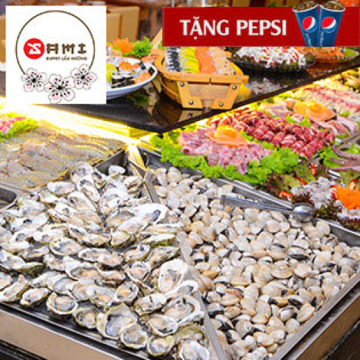 Buffet Lẩu Nướng Hải Sản Tại Nhà Hàng Sami - Free Pepsi Hà Nội