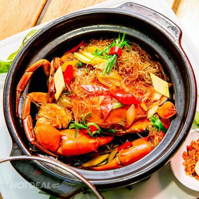 Miến Xào Cua Tay Cầm Tại Hội Quán Pedco