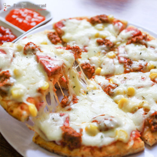 Combo Pizza, Khoai Chiên, Salad Hấp Dẫn Cho 2 Người Tại Pizza Family Hà Nội