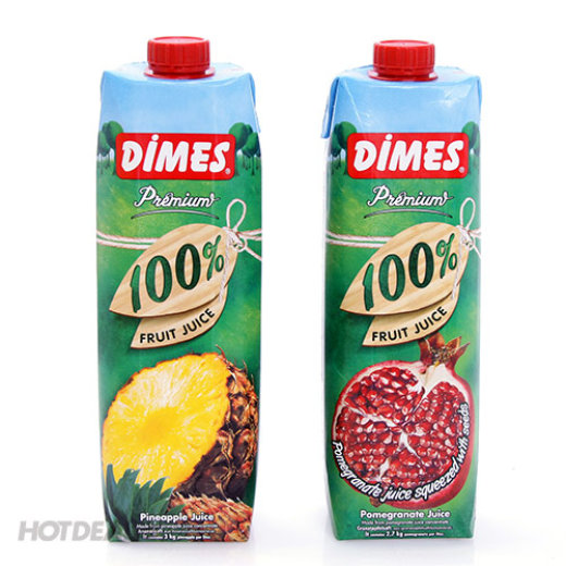 Combo 2 Hộp Nước Ép Dimes Lựu - Thơm