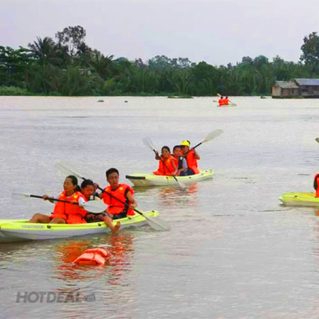 Bắn Súng Sơn + Chèo Thuyền Kayak Tại The BCR