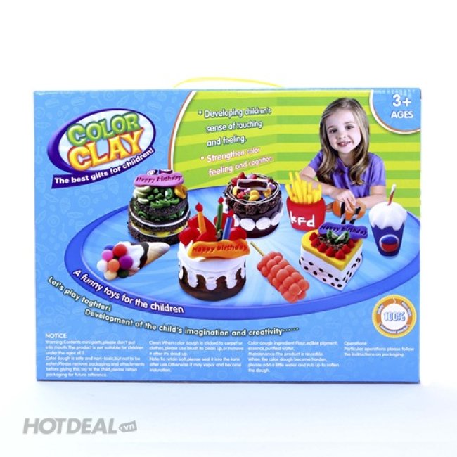 Bộ Đồ Chơi Đất Sét Cho Bé