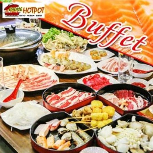 Buffet Tối Lẩu Nhật, Hải Sản & Bò Mỹ, Free Buffet Kem, Pepsi, Tráng ...